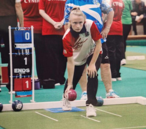 Meghan Millward flying the flag for Greater Manchester at the Ladies ...